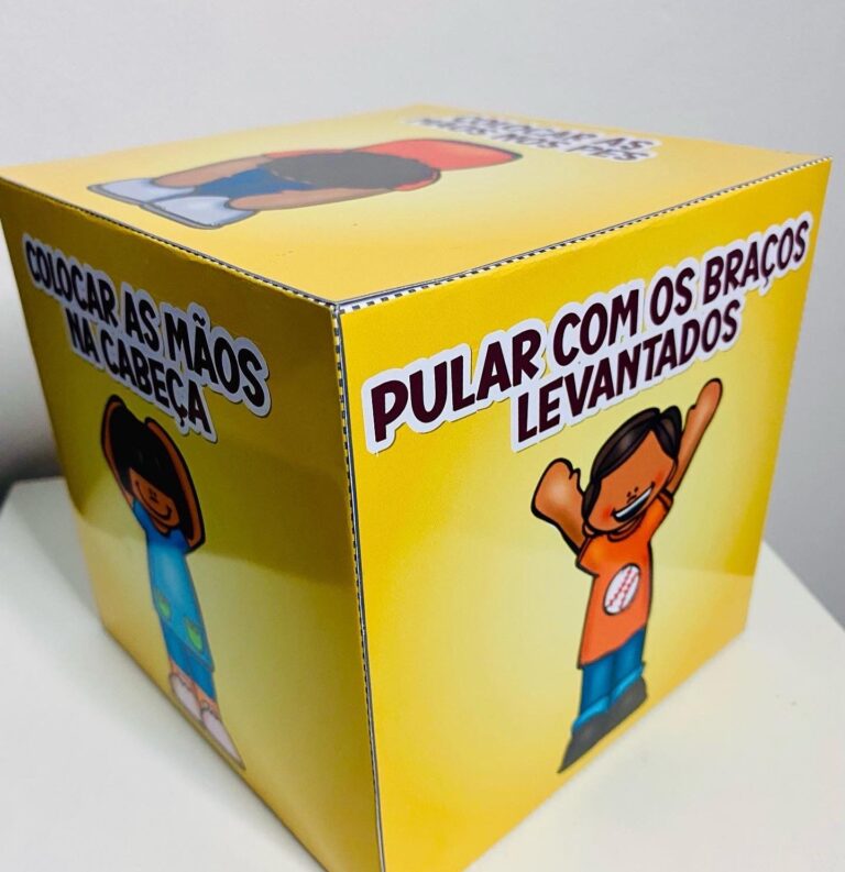 Dado dos movimentos – Abc da Scarlett – Materiais pedagógicos Digital