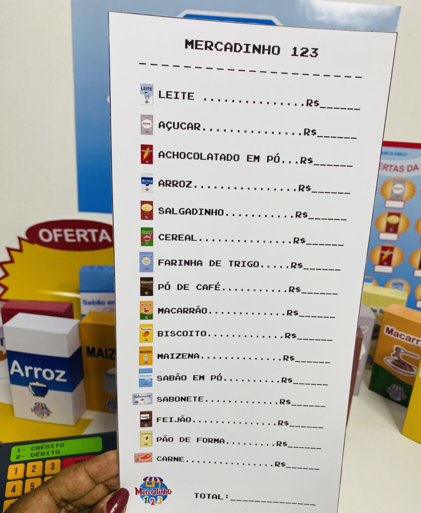 Mercadinho 123 – Abc da Scarlett – Materiais pedagógicos Digital